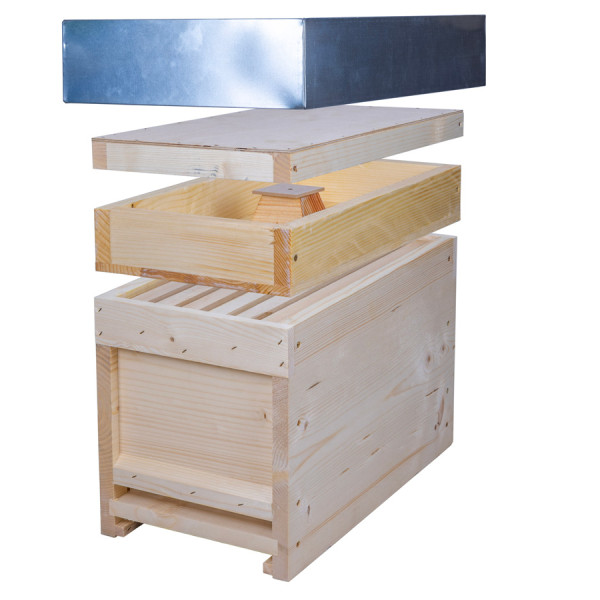 6 FRAME DADANT ZANDER NUC HIVE