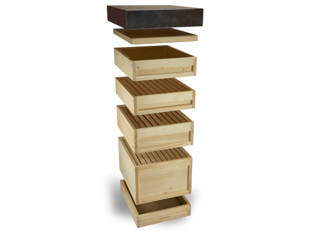 10 FRAME ZANDER BEEHIVE STANDARD DADANT DIMENSIONS